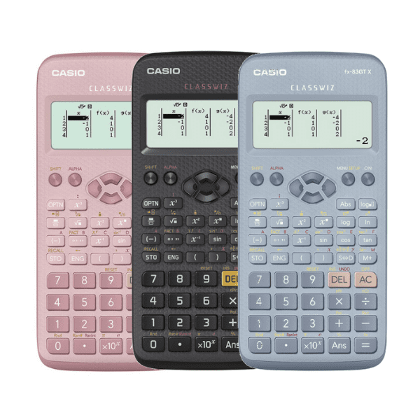 Casio Scientific Calculator Black - FX83GTX | Smiths Schoolwear
