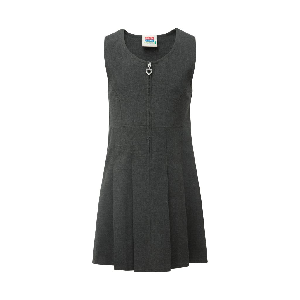 Grey David Luke Pinafore | Smiths Schoolwear