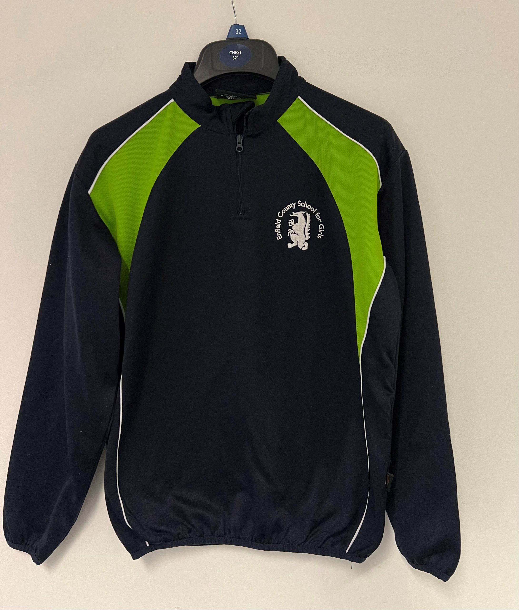 PRE LOVED ENFIELD COUNTY PE TRACKSUIT TOP | Smiths Schoolwear