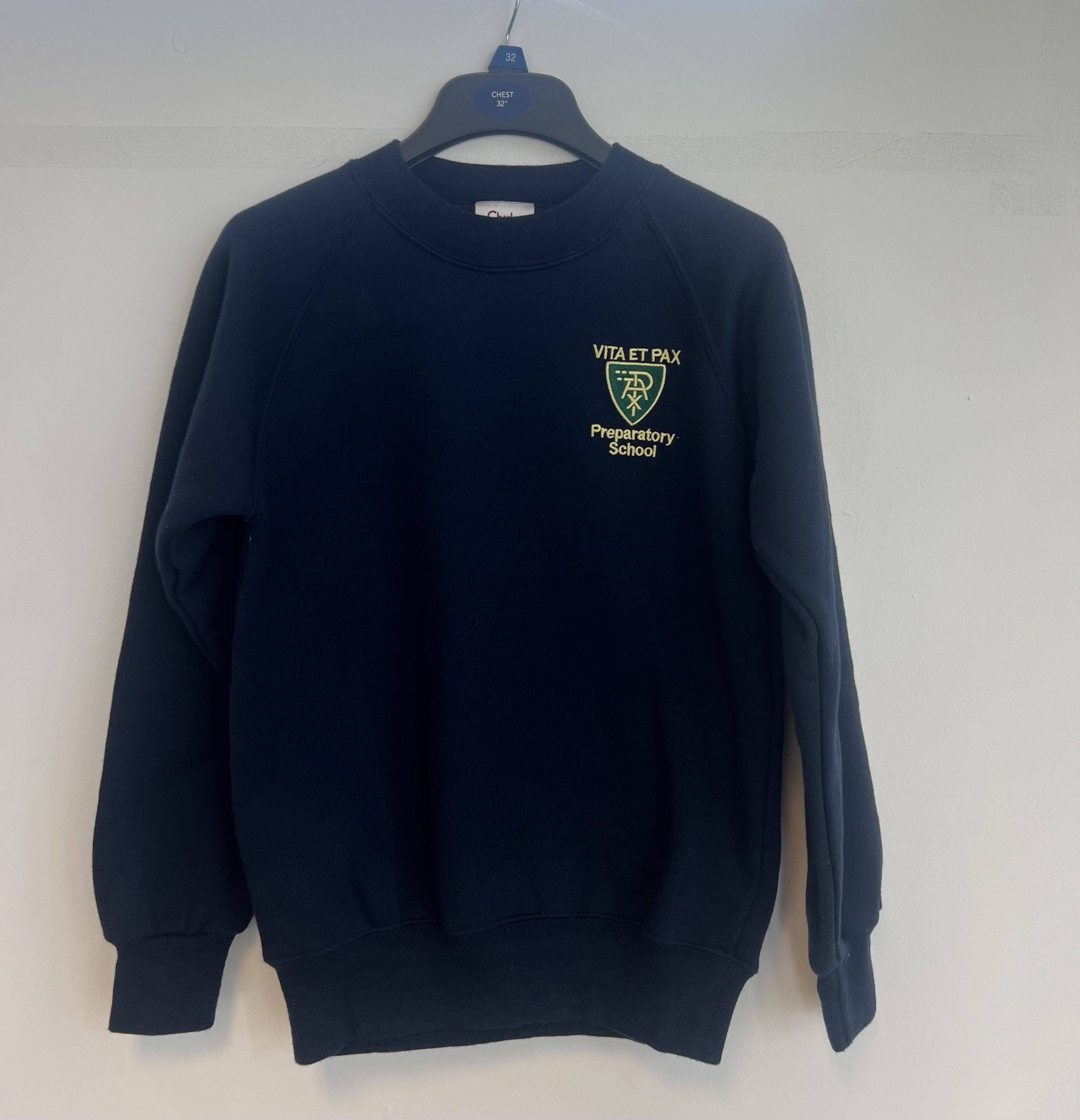 PRE LOVED VITA ET PAX NAVY SWEATSHIRT | Smiths Schoolwear