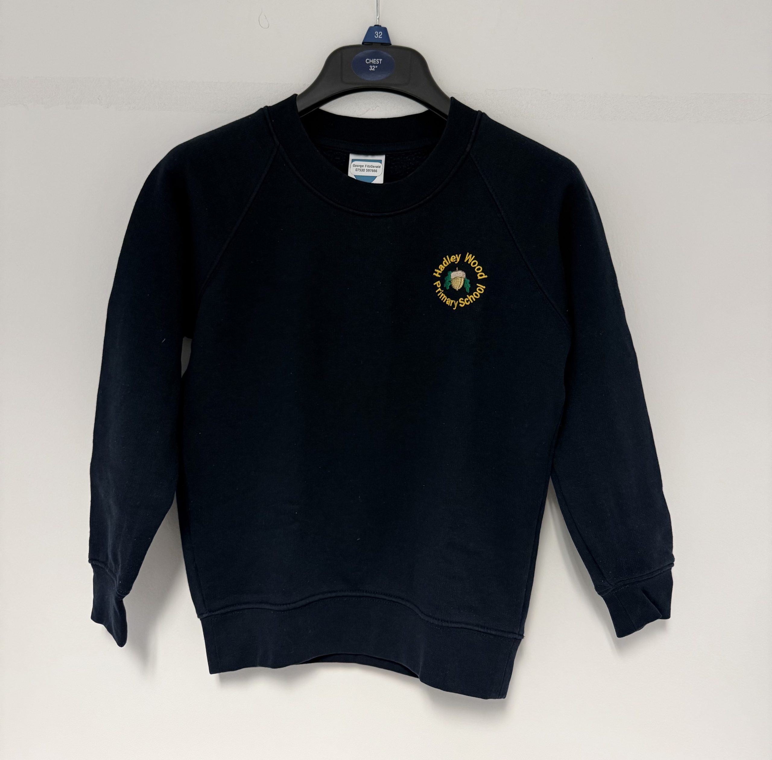 PRE LOVED HADLEY WOOD CREW NECK SWEATSHIRT | Smiths Schoolwear