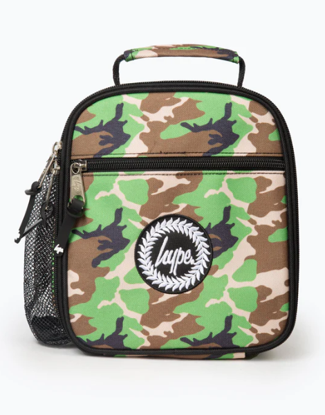 Hype Camo Crest Lunch Box | Smiths Schoolwear
